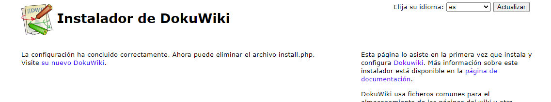 INSTALAR DOKUWIKI EN UBUNTU - Viva Ubuntu